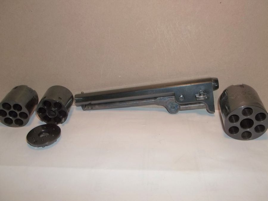 Colt 2nd Gen 1851 Navy Revolver Barrel 36 Cal & Howell Conversion 38 ...