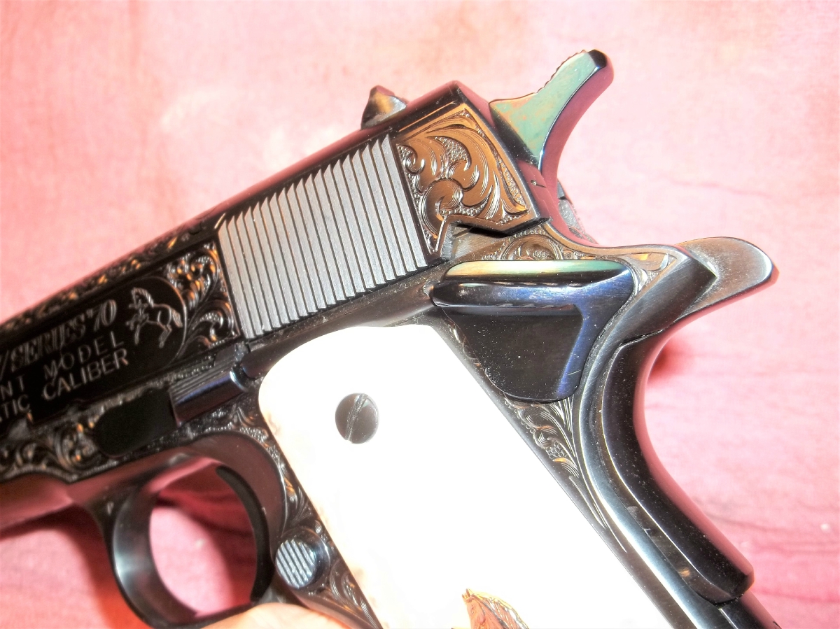 Engraved 1978 Colt 1911 Government Model .45 Acp For Sale at GunAuction ...