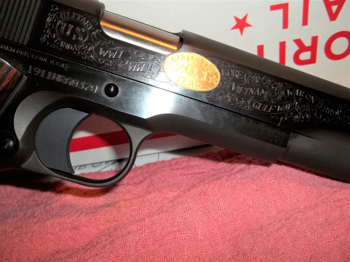 Limited Edition Colt 1911 Nra 2011 Gun Of The Year .45 Acp For Sale at ...