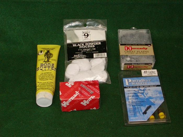 Muzzleloader Loading Supplies .45 Assorted Lot For Sale at GunAuction ...