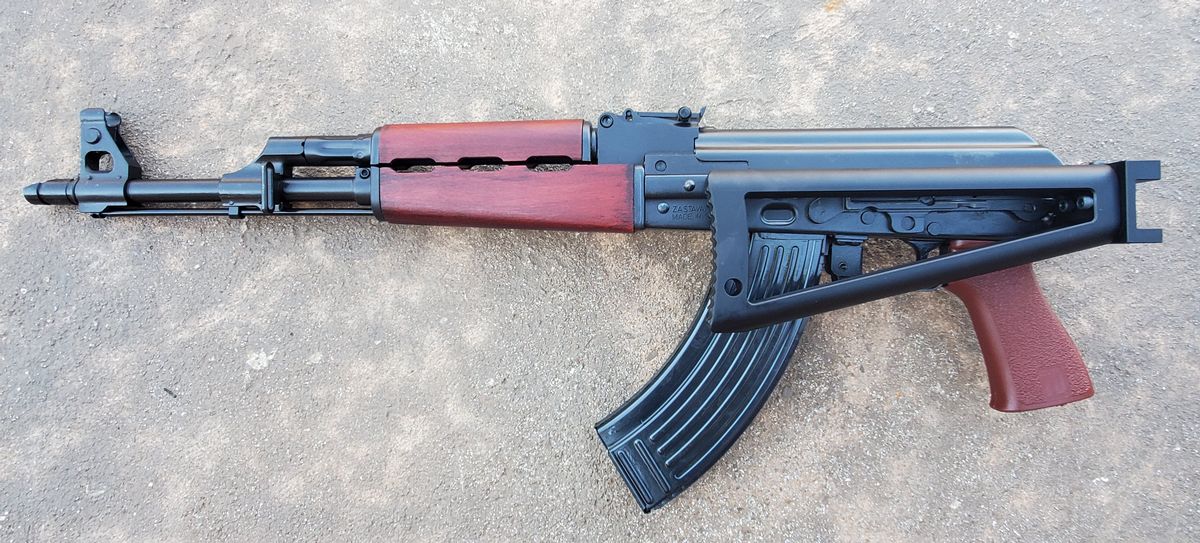 Zastava Arms Zpapm70 Serbian Red Side Folder Ak Rifle 7.62x39 For Sale ...