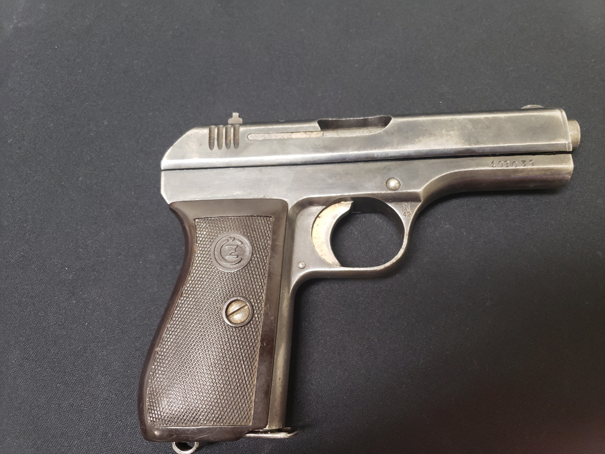1942 Cz 27 32 Auto 7.65mm Nazi Wwii Police Eagle K Proofed Pistol .32 ...