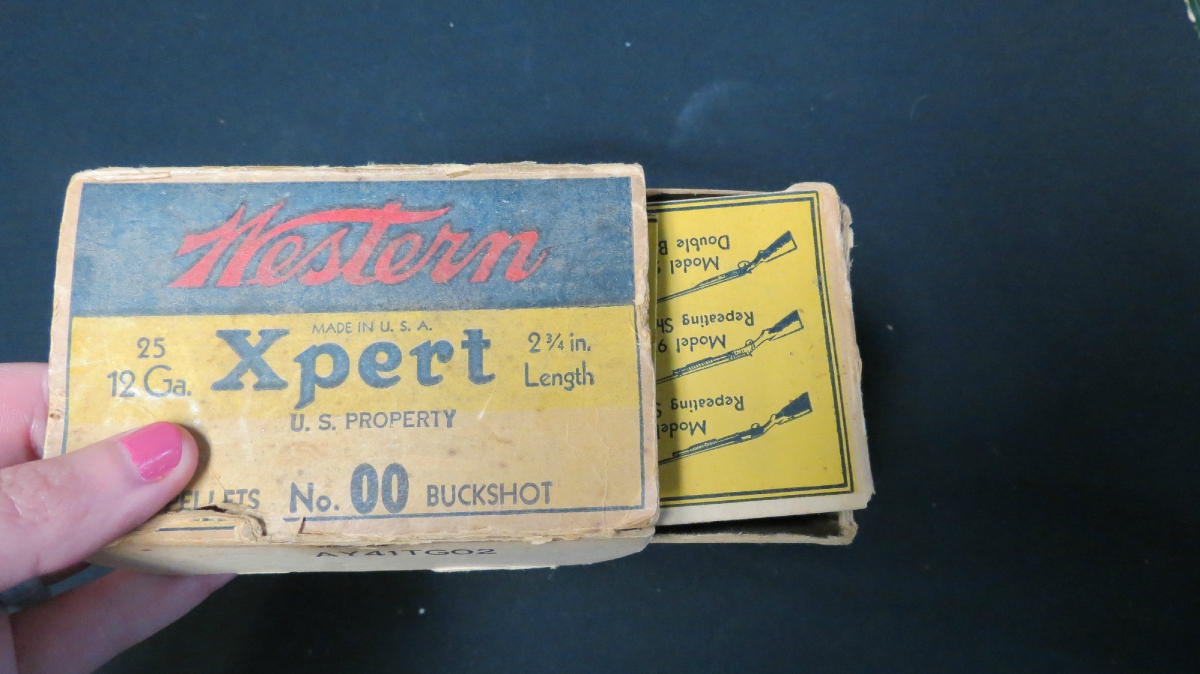 Vintage Western Xpert 12ga Paper Shotgun Shells 12 Ga For Sale at ...