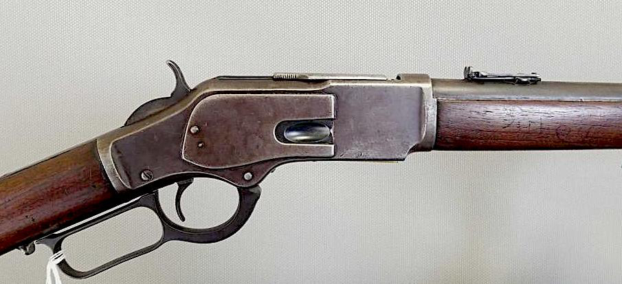 Winchester model 1873 44-40 caliber rifle. Kings Improvement .44-40 Win ...