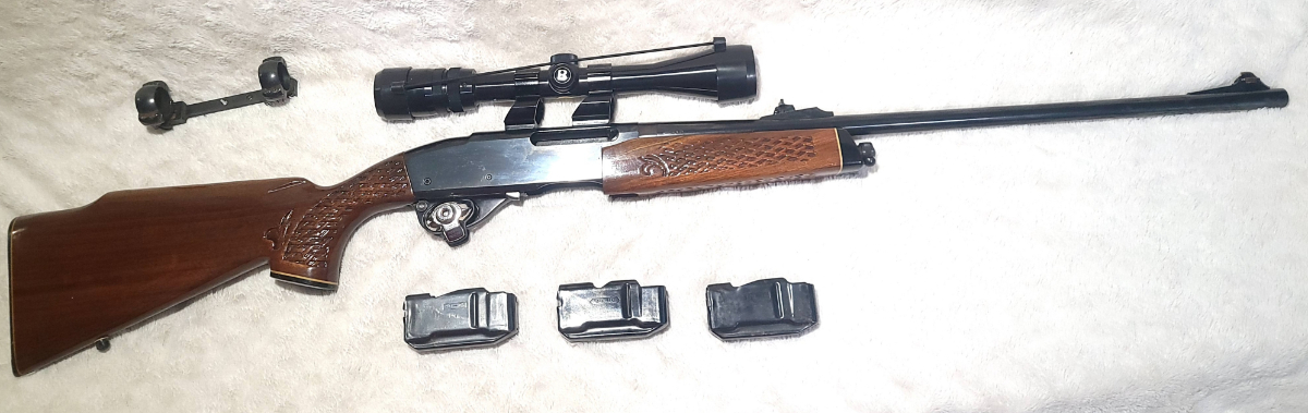 Remington 760 Gamemaster Cal 30-06 With 3 Clips Over And Under Sight ...