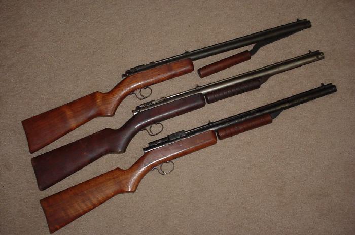 3 BENJAMIN 310 317 720 PELLET RIFLE ONE MONEY