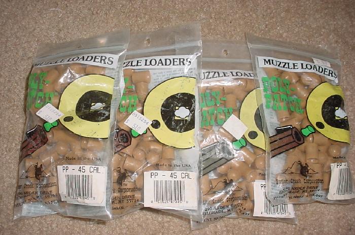 Butler Creek .45 Cal Poly Patch 4 Packs For Sale at GunAuction.com ...