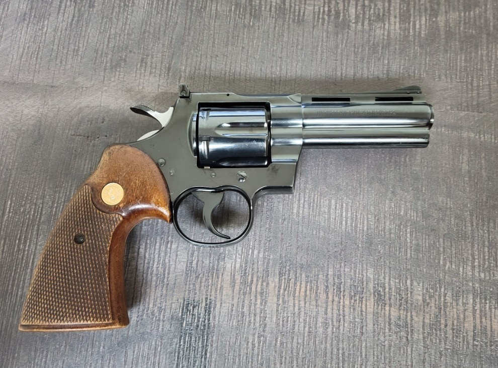 Colt Python 4" .357mag 1966 .357 Magnum For Sale at GunAuction.com ...