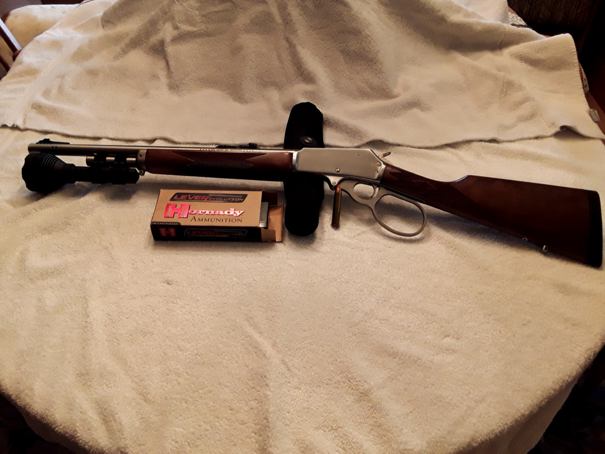 Marlin 45 70 1895 GS Large Loop SS 45 70 Ported w/1000L light (JM on ...