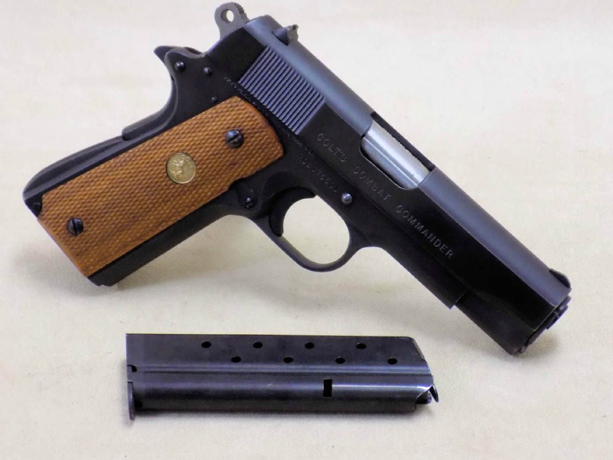 Colt Combat Commander 70 Series 38 Super 1978 Nice Free Shipping With ...