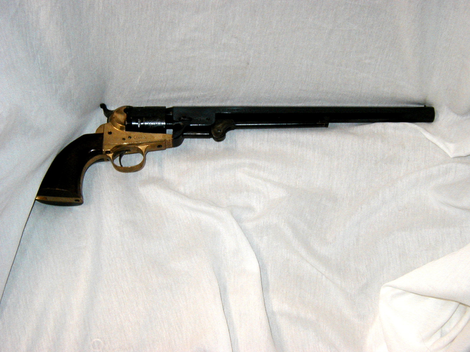 44 CAL NAVY REVOLVER 10 INCH BARREL