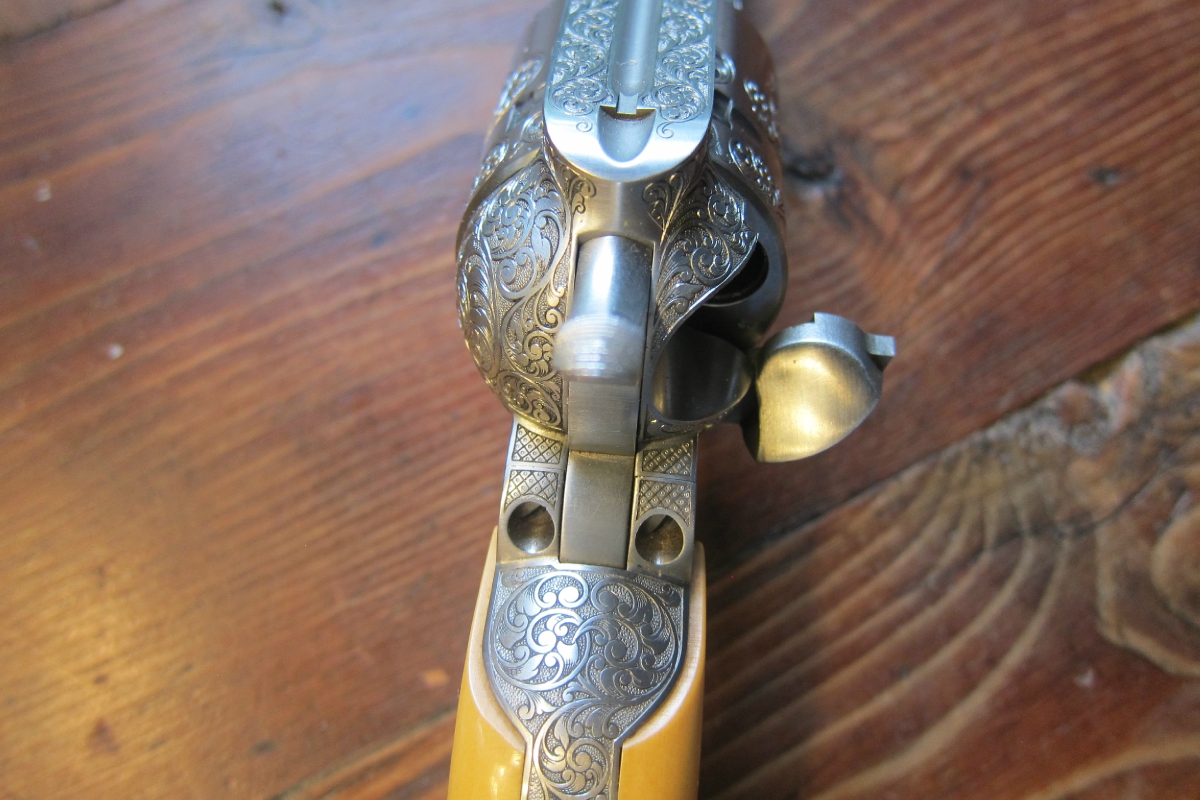 Freedom Arms Model 83 Factory Engraved Premier Grade With Aged Micarta ...