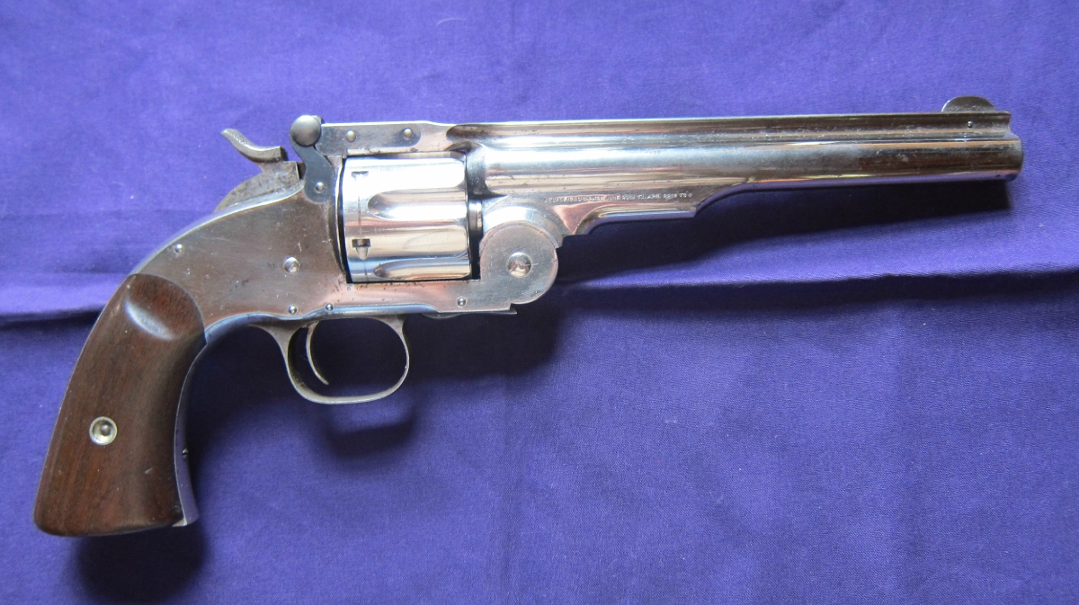 Smith & Wesson Martially Marked Second Model Schofield Revolver-1877 ...