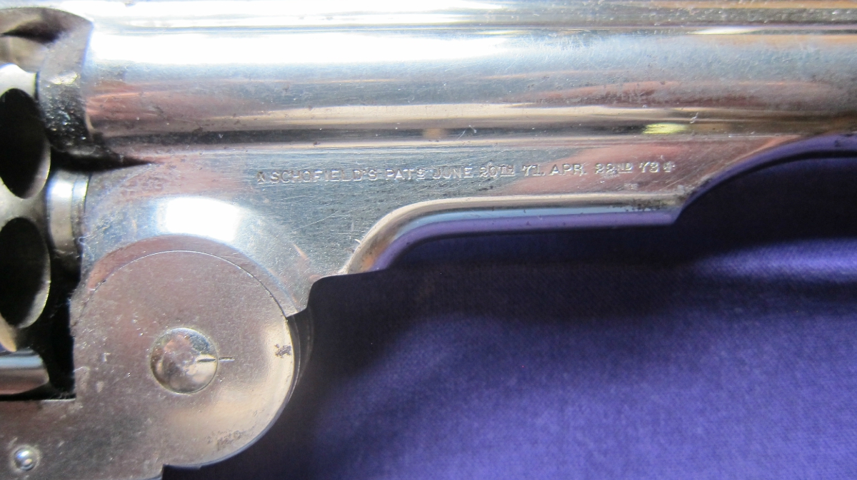 Smith & Wesson Martially Marked Second Model Schofield Revolver-1877 ...