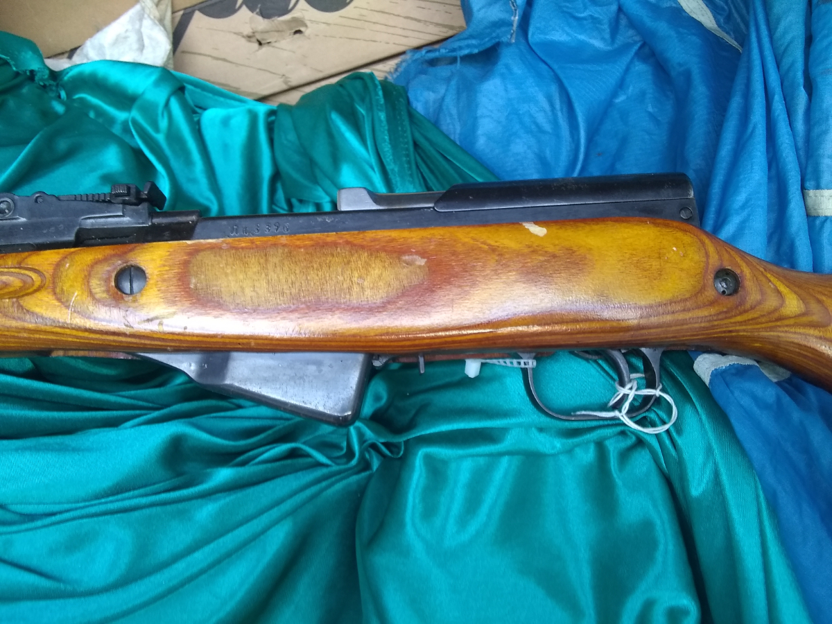 Russia Beautiful Tula Arsenal-Refinished 1953 Sks Rifle With Bayonet ...