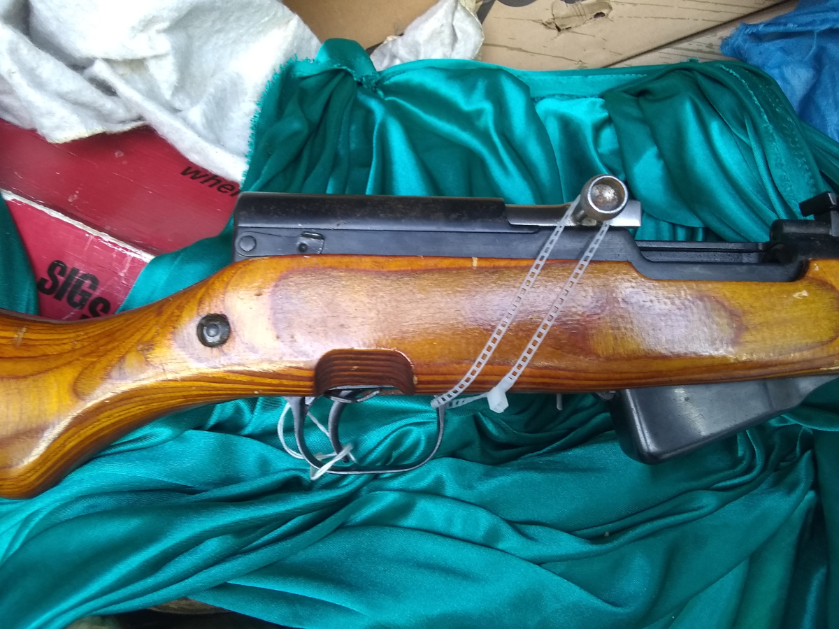 Beautiful Tula Arsenal-Refinished 1953 SKS Rifle with Bayonet for SALE ...