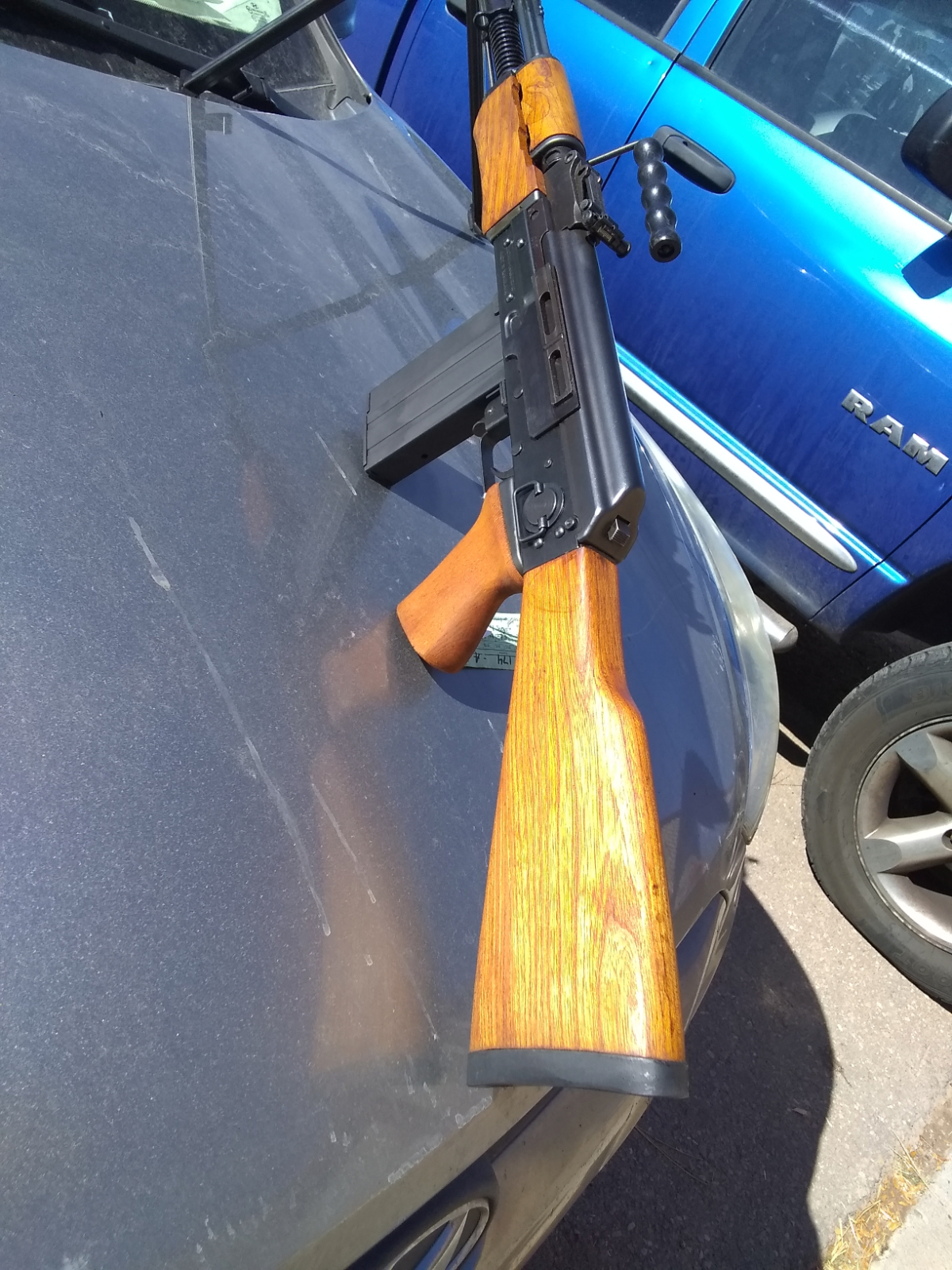 RARE Serbian .308 7.62 NATO RPK (Zastava) M77-B1 with HEAVY Ribbed ...