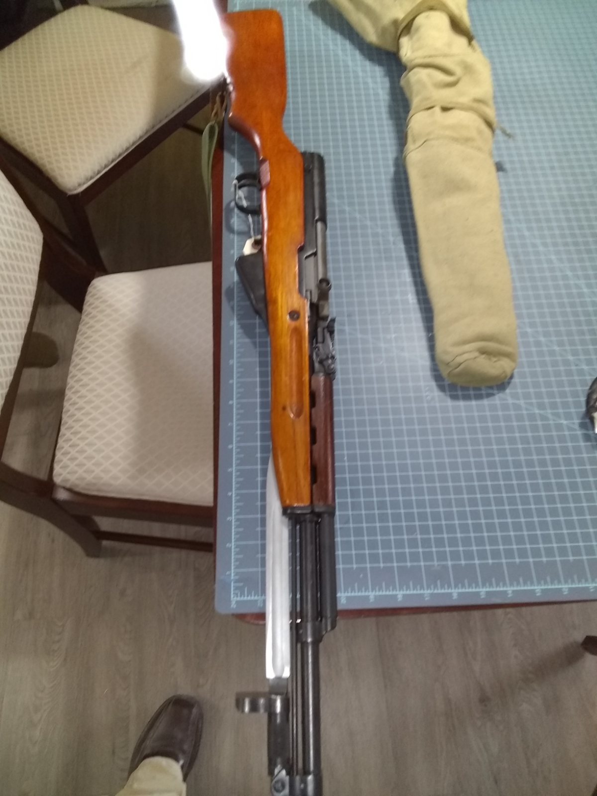 Poly Tech Immaculate Chinese "Factory 36" Sks With Blade Style Bayonet ...