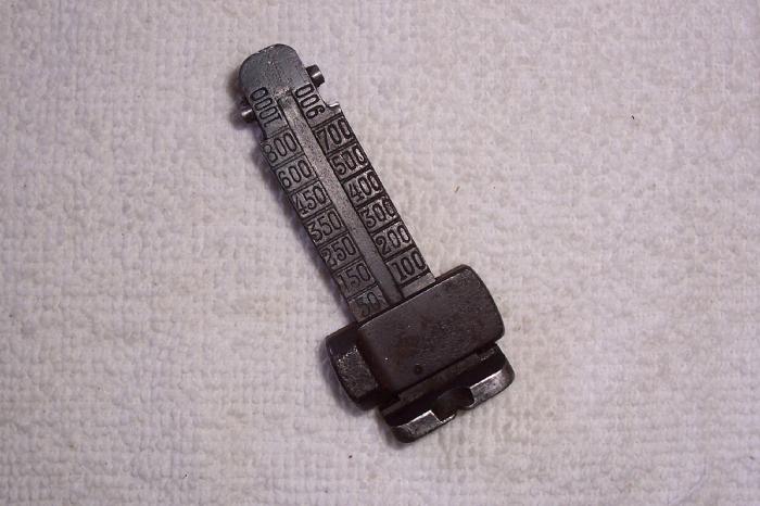 Original German Mauser C96 Rear Sight For Sale at GunAuction.com - 8869164