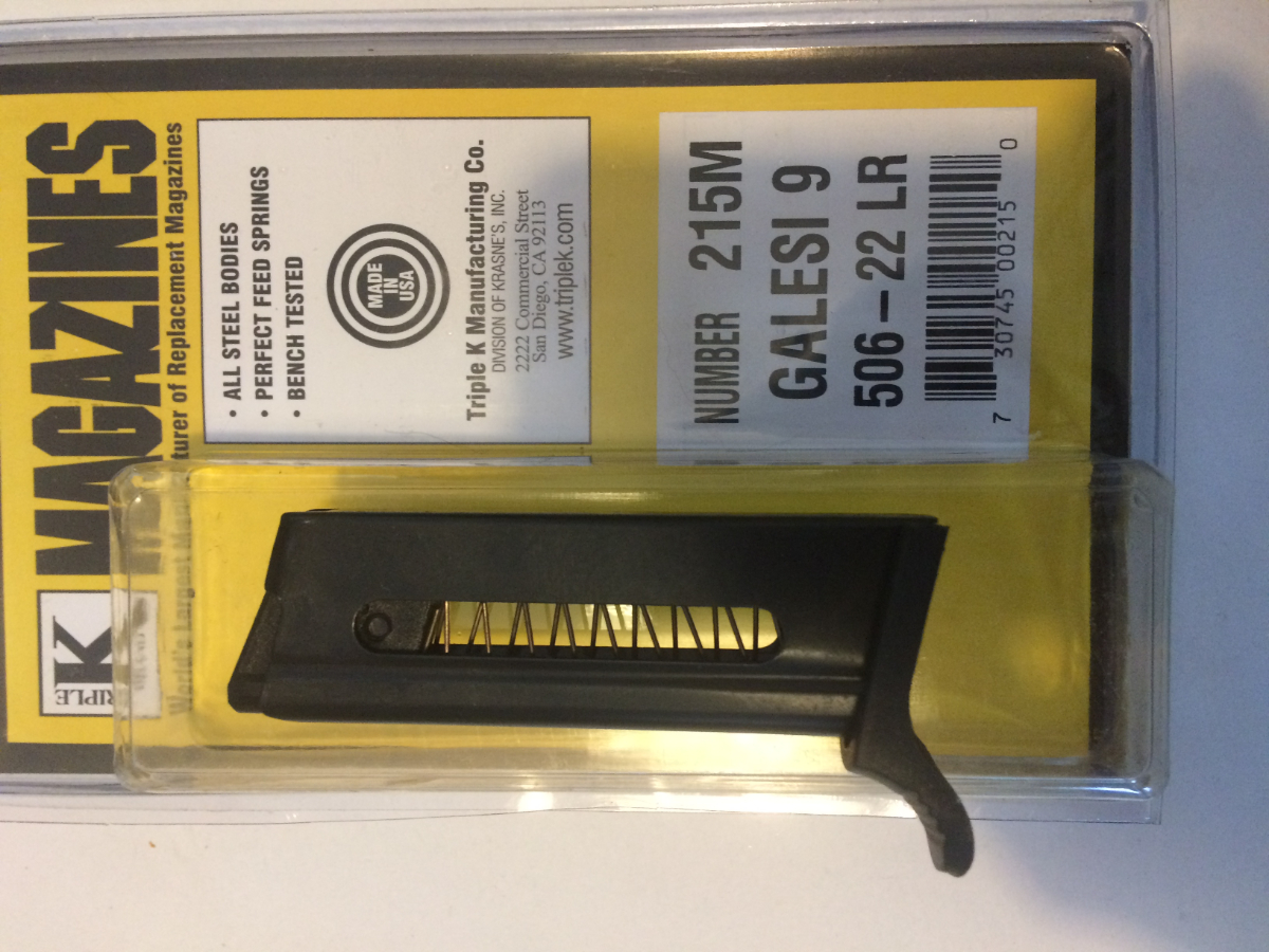 Galesi 22 Cal 10 Rd 9-506 Replacement Magazine .22 Lr For Sale at ...