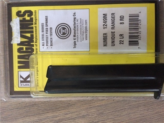 Unique Ranger 22 Lr 8 Rd Blue Replacement Magazine .22 Lr For Sale at ...