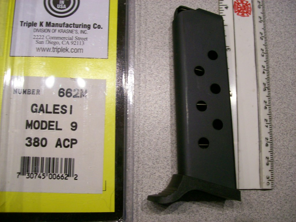 Galesi Models 6 And 9 380 Cal 7 Rd Replacement Magazine. .380 Acp For ...