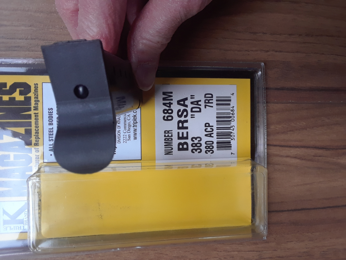 Bersa 383 Da 380 Acp Cal 7 Rd Blue Replacement Magazine .380 Acp For ...