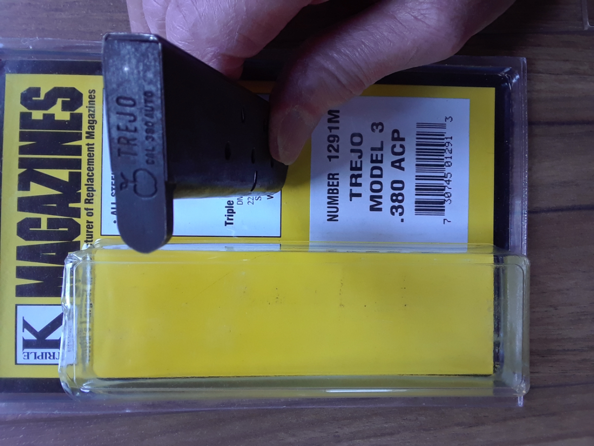 Trejo Model 3 380 Acp Cal 6 Rd Replacement Magazine .380 Acp For Sale ...