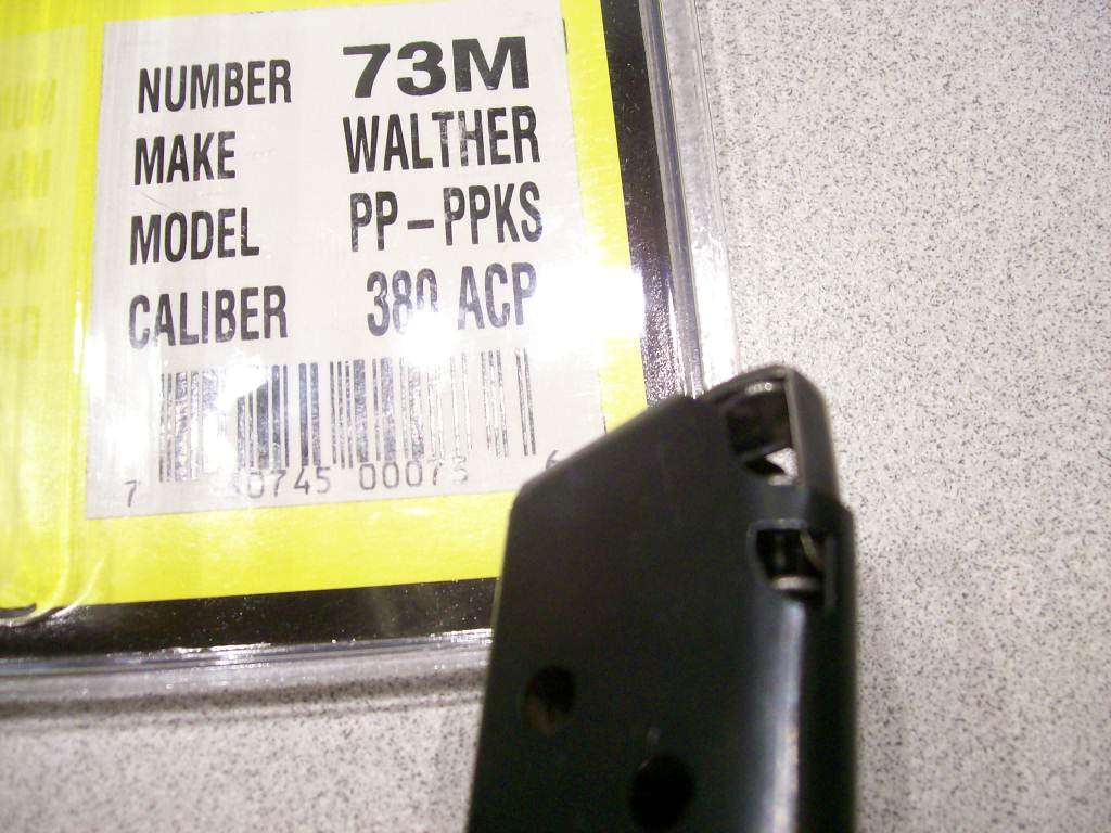 Walther PP-PPKS 380 AC cal 7 rd Replacement mag .380 ACP 15495916 ...