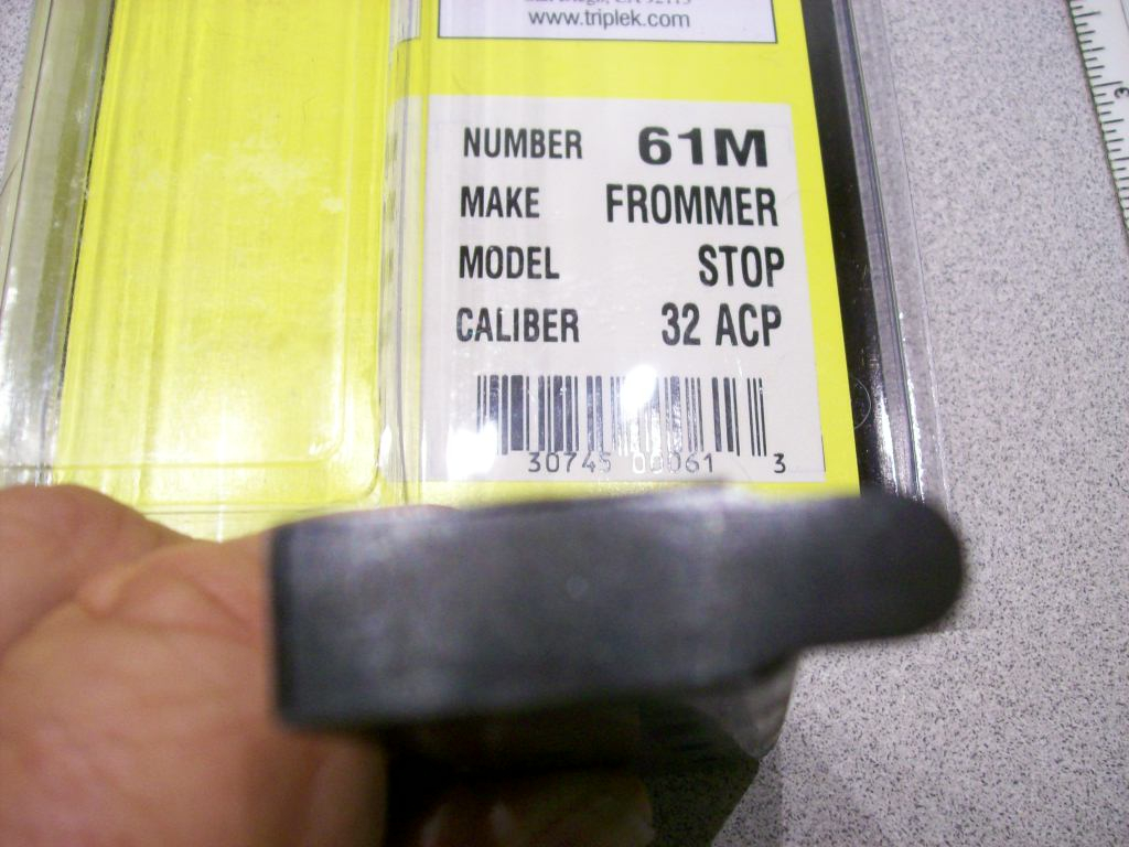 Frommer Stop 32 Cal 7 Rd Blue Replacement Magazine. .32 Auto (7.65 ...
