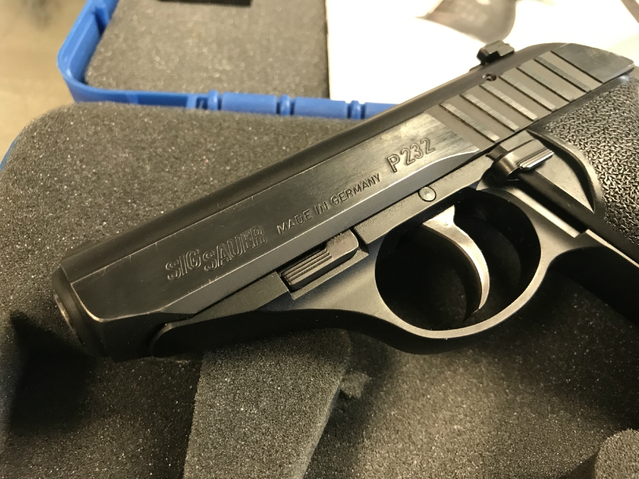 Sig Sauer Model P232 Semi-Auto Pistol Made In Germany Nice .380 Acp For ...