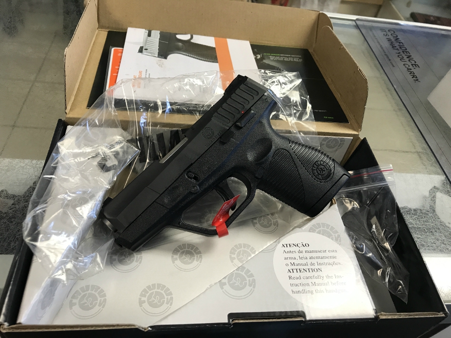 Taurus 709 Slim Sa/Da 3inch 6+1 Black Poly Grip New 9mm Luger For Sale ...