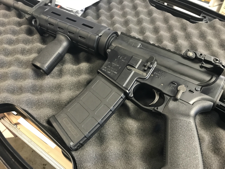 Bushmaster Moe M4 A-Tacs Ar-15 30+1 16in Barrel Nice 5.56mm Nato For ...