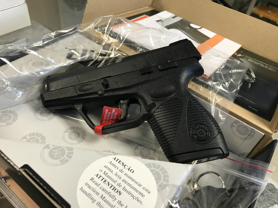 Taurus 709 Slim Sa/Da 3inch 6+1 Black Poly Grip New 9mm Luger For Sale ...