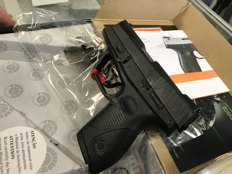 Taurus 709 Slim Sa/Da 3inch 6+1 Black Poly Grip New 9mm Luger For Sale ...