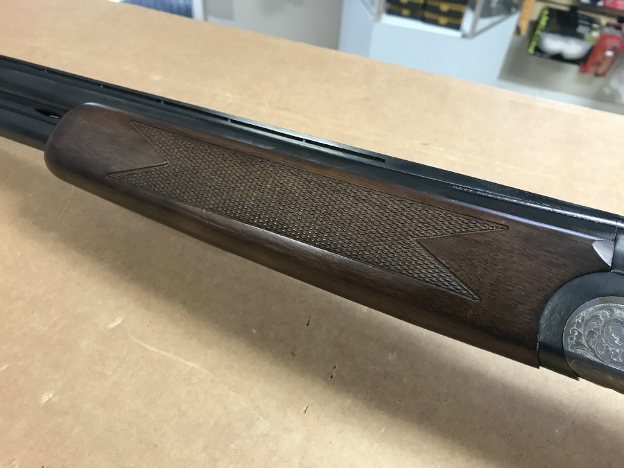 Navy Arms Model 83 Over Under Shotgun Engraved Nice 20 Ga For Sale at ...