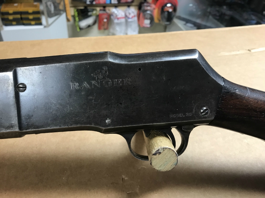 Ranger Model 30 Stevens 520 16 Ga Take-Down Pump Shotgun For Sale at ...