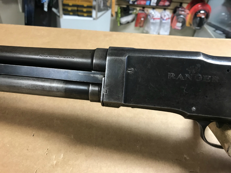 Ranger Model 30 Stevens 520 16 Ga Take-Down Pump Shotgun For Sale at ...