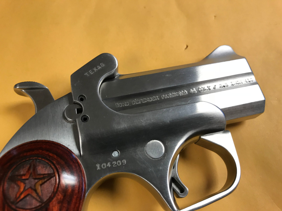 BOND ARMS - TEXAS DEFENDER DERRINGER O/U PISTOL NICE!! - Picture 6