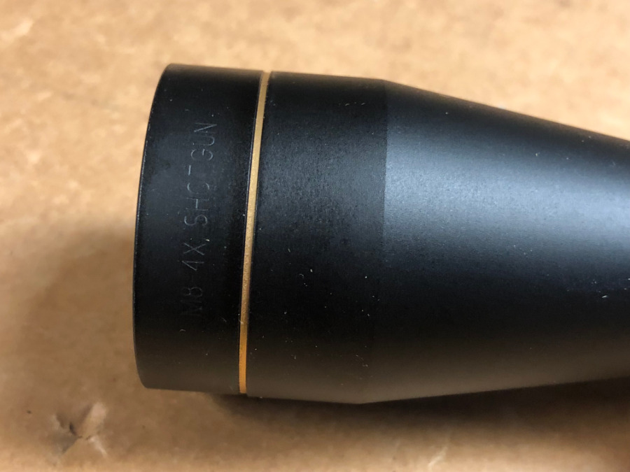 Leupold M8 4x Shotgun Scope With Rings Nice For Sale at GunAuction.com - 14512397
