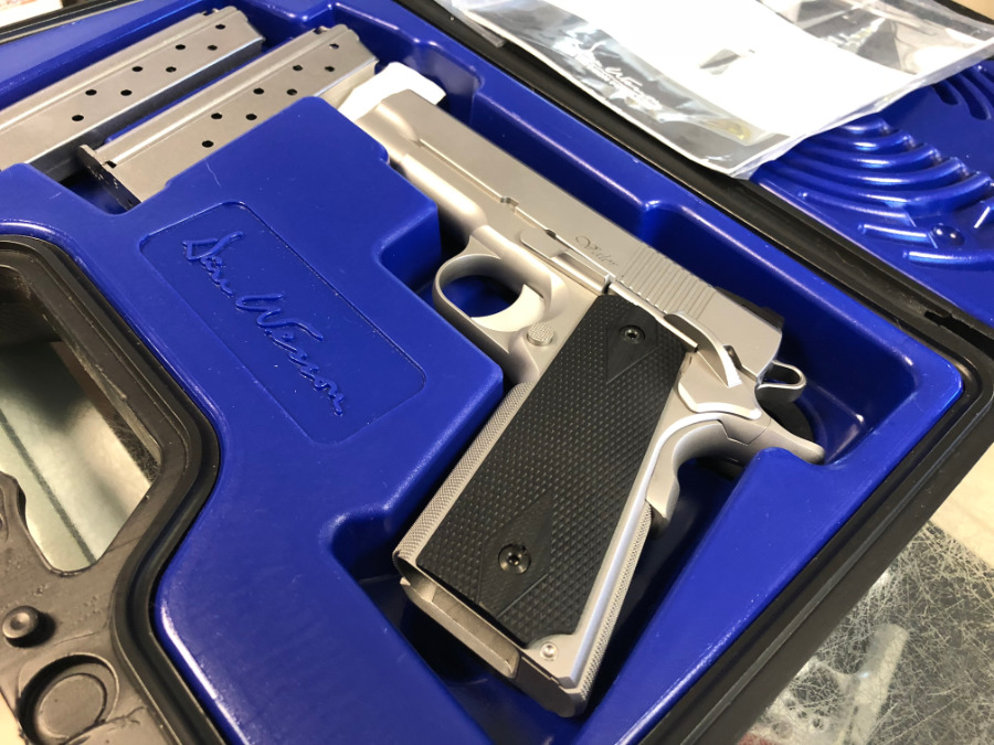 Dan Wesson 1911 Valor Commander Single 4.25in 9+1 Nice 9mm Luger For ...