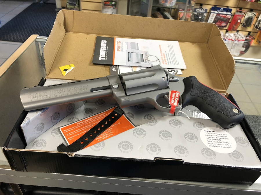 TAURUS 513 Raging Judge 6.5in 3 inch Mag Stainless NEW!!!