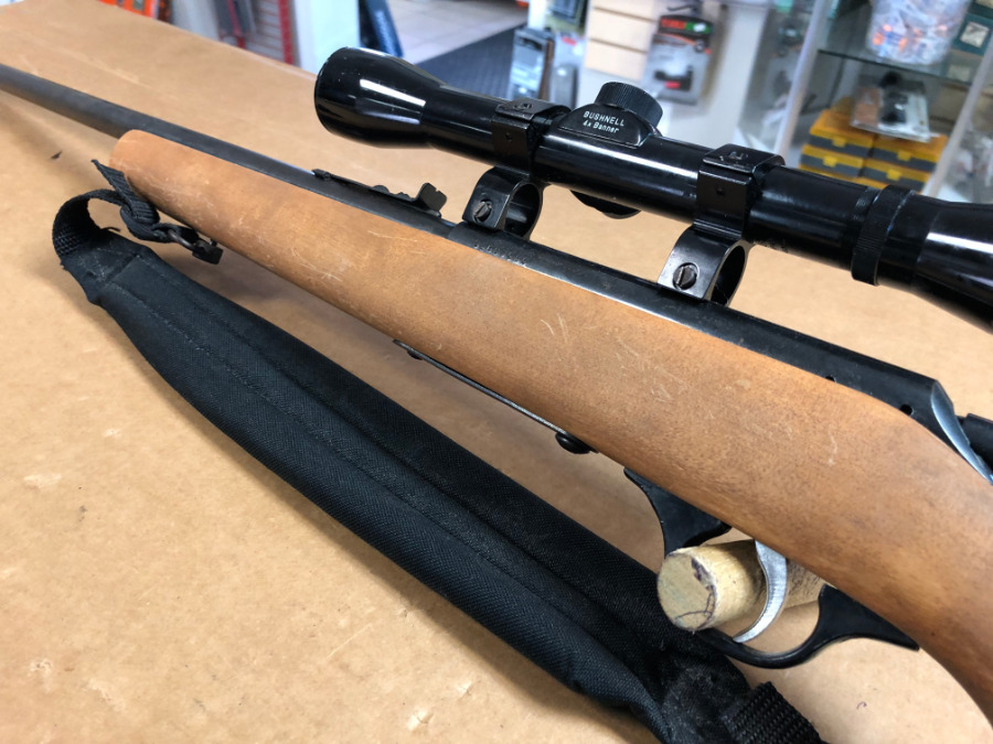 Marlin Glenfield Model 25 Bolt Action Rifle With Scope/Parts .22 Lr For ...