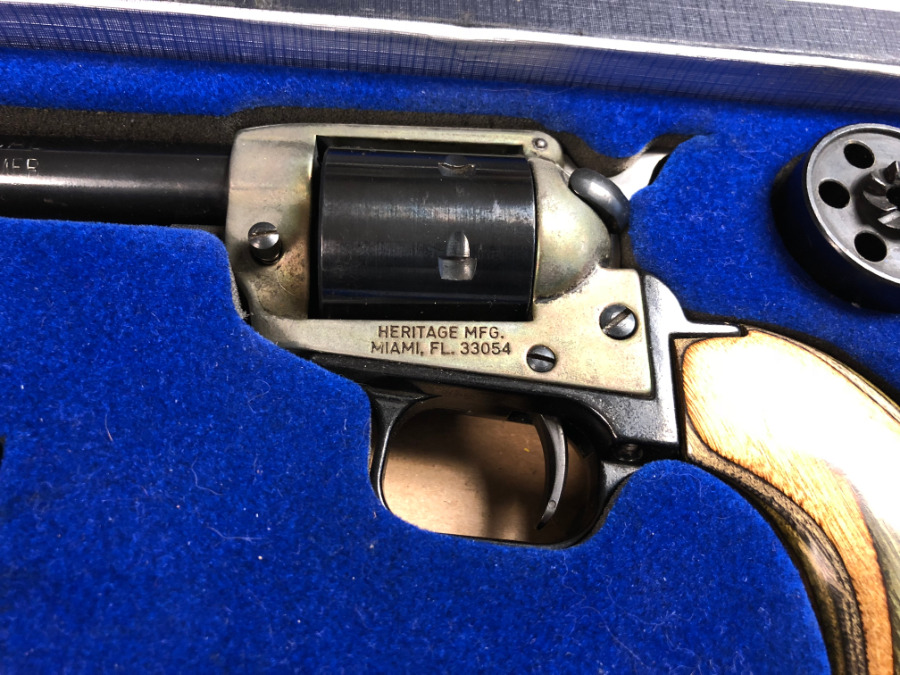Heritage Rough Rider Single Action Revolver Combo .22 Magnum For Sale ...