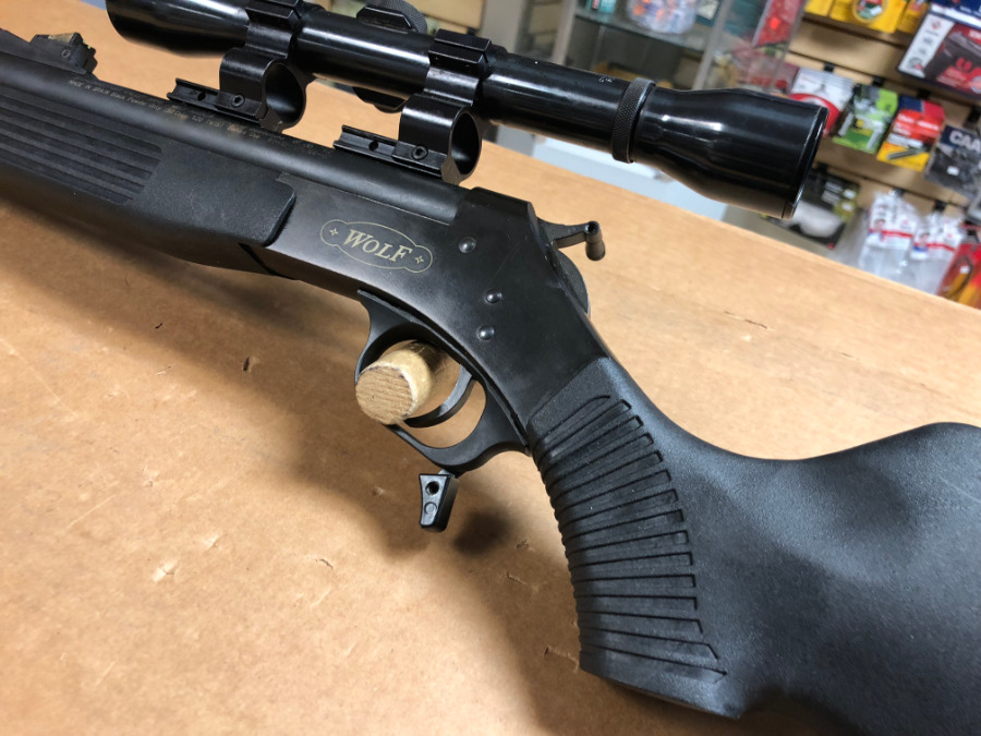 Cva Wolf Break Action 50 Cal Muzzle Loader For Sale at GunAuction.com ...