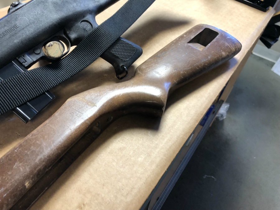 Universal M1 Carbine With Tactical Stock And Original Stock .30 Carbine ...
