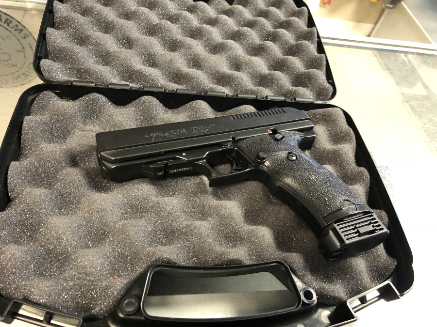 Hi Point Double 4.5 In 9+1 Black Polymer Grip Excellent .45 Acp For ...