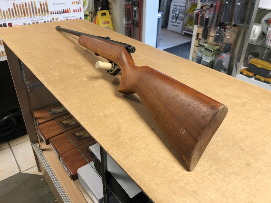 Springfield Model 15 Single Shot Rifle .22 Lr For Sale at GunAuction ...