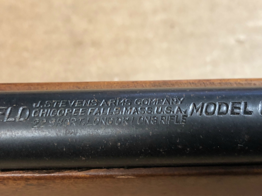 Springfield Model 15 Single Shot Rifle .22 Lr For Sale at GunAuction ...
