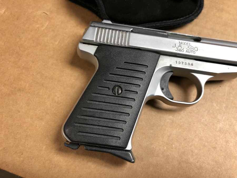 Jimenez Arms Model Ja-380 Semi-Auto Pistol With Holster Nice .380 Acp ...